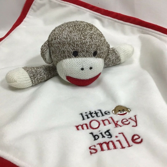 Baby Starters | Other | Sock Monkey Lovey Baby Starters Little Monkey ...